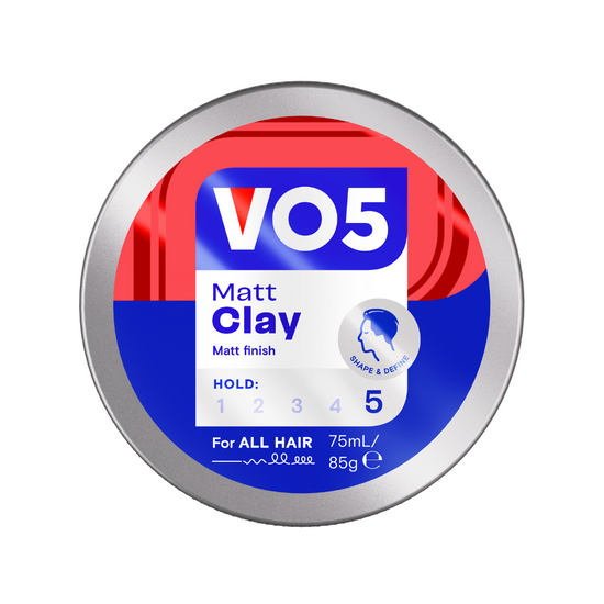 Matt Hair Clay for Shaping Short Hair Cuts 75ml | VO5 – VO5 UK