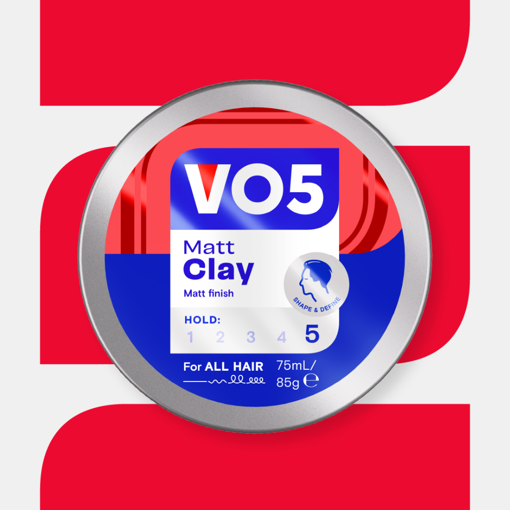 Matt Hair Clay for Shaping Short Hair Cuts 75ml | VO5 – VO5 UK