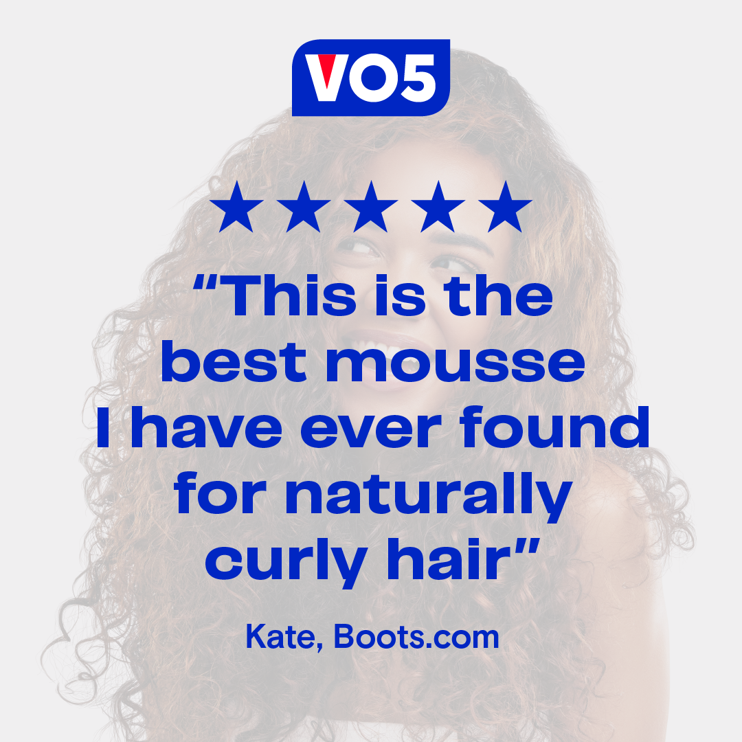 Curl and Shape Defining Hair Mousse GOBE 200ml | VO5 – VO5 UK